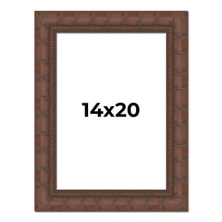 14x20 Frame Pewter Solid Wood Picture Frame Width 1.625 Inches ...