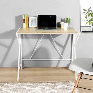 Writing Desk for Small Space Modern Study Writing Table - Bed Bath ...
