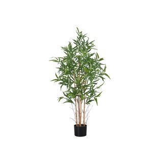 Artificial Plant, 50" Tall, Bamboo Tree, Indoor, Faux, Fake, Floor ...