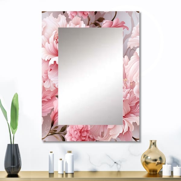 rococo bathroom mirror