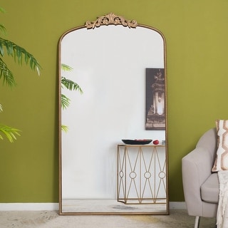 Metallic Stylish Beveled Reflective Silver Full Length Wall Mirror ...