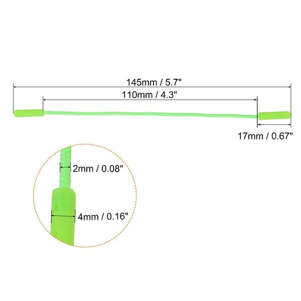 Zipper Pulls Extension Handle Cord, Finger Use Curve Puller Extender ...