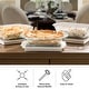 Food Warmer Plate - Microwavable 9-Inch Marble Hot Plate by Chef Buddy ...