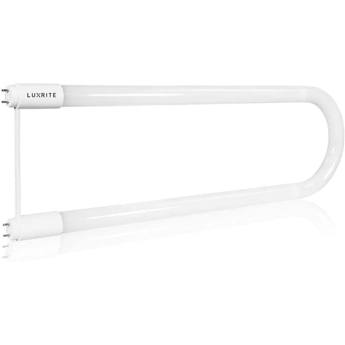 Luxrite U Bend LED Tube Light T8 T12 18W 32W Equivalent Direct or ...