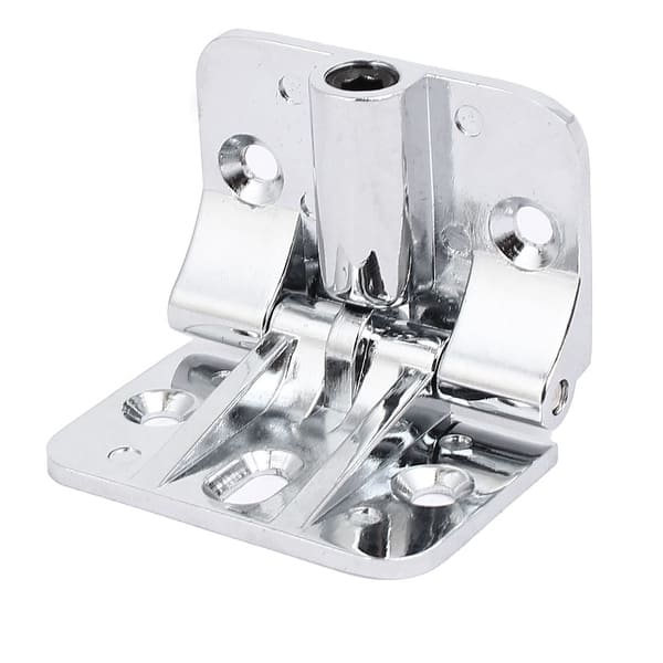 180 Degree Folding Table Positioning Hinge Silver Tone - Bed Bath ...