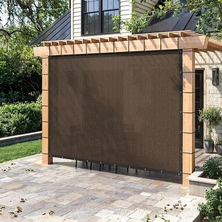90% UV Block Sun Shade Cloth with Grommets, Heavy-Duty Mesh Tarp for ...