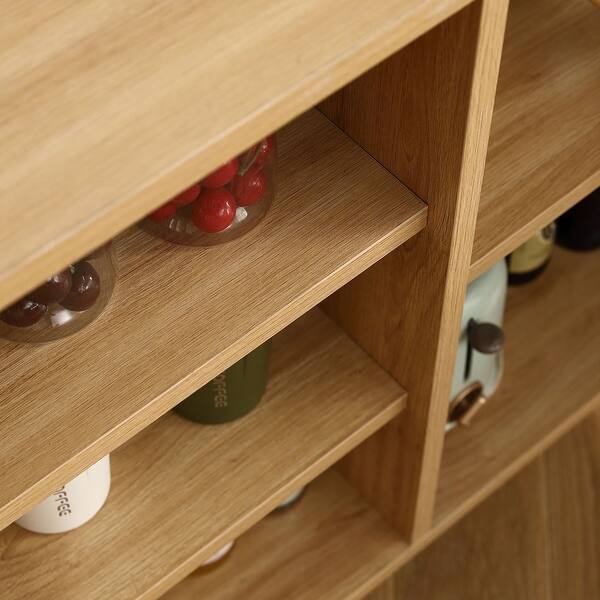 Three Door Rattan Net Side Cabinet - Bed Bath & Beyond - 37689446