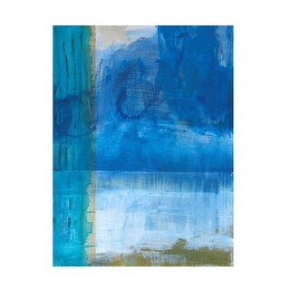 Jodi Fuchs 'Bay Walk I' Canvas Art - Bed Bath & Beyond - 39537342