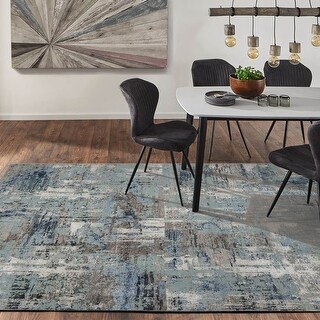 Hand Knotted Sherpa Celadon Tibetan Wool Modern Oriental Area Rug - 9 ...
