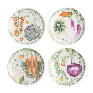 Vegetable Garden Plates Set of 4 - Set of 4 - Bed Bath & Beyond - 35906257