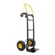 Hand Truck Dual Purpose 2 Wheel Dolly Cart and 4 Wheel Push Cart with ...