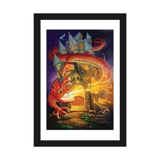 iCanvas "Dragon Slayer" by D. "Rusty" Rust - Bed Bath & Beyond - 37611478