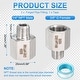 Forged Pipe Fitting, Female to Thread Adapter Hex Pipe Fitting Adapter ...
