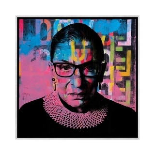 iCanvas "Ruth Bader Ginsburg Rbg Graffiti Love" by Dane Shue Framed ...