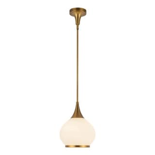 Alora Lighting PD524110OP Hazel 10" Wide Pendant with Opal Glass Shade ...