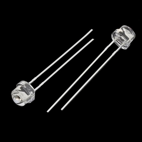 DC 1.1-1.3V 100mA 0.3W 5mm Dia 940nm IR Emitter Diode Lights 100pcs - IR Emitter 940nm - Bed ...