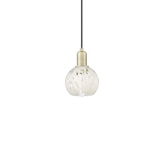 Innovations Lighting 716-1P-9-6 White Mouchette Pendant White - Bed ...