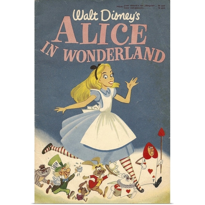 Alice In Wonderland 1951 Movie Poster