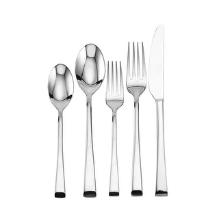 Rockford 18/10 Stainless Steel, 20-Piece Flatware Set, Service for 4, Silver - Bed Bath & Beyond ...