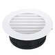 8" Round Air Vent Ceiling Diffuser Grill Louver Soffit Vent w Screen ...