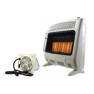 Mr. Heater Vent Free 30,000 BTU Radiant Propane Heater with Fan Blower ...