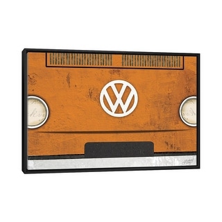 iCanvas "VW Bus Collage" by LindseyKayCo Framed Canvas Print - Bed Bath ...