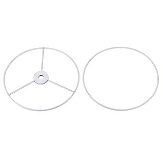 Lamp Shade Ring, Lampshade Holder Frame for Connecting Lamps Harp 1Set ...