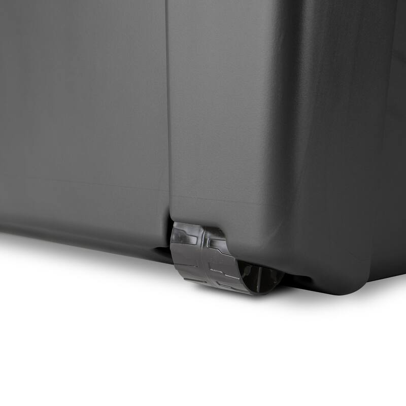 Lockable foot lock toolbox container - Overstock - 37625906