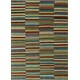 Hand-Woven Winchester Kilim Brenda Rust/Purple Rug - 4'10" x 6'6" - Bed ...