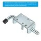 Spring Loaded Latch Pin 5.31" Length 0.47" Bolt, Iron Latch Sliding ...