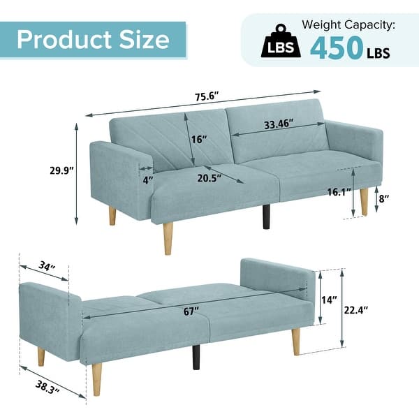 compact sofa bed for small spaces