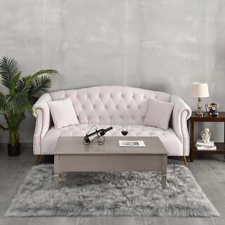 Modern Shag Faux Sheepskin Plush Machine Washable Area Rug - Bed Bath ...