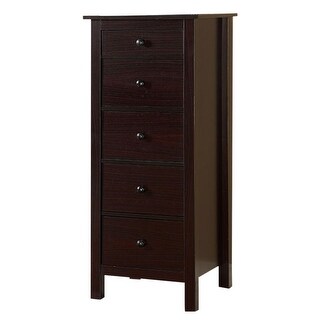 Launces Contemporary Style Chest, Espresso - Bed Bath & Beyond - 17830429