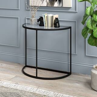 Verlaine 32" Wide Demilune Console Table - Bed Bath & Beyond - 37073125