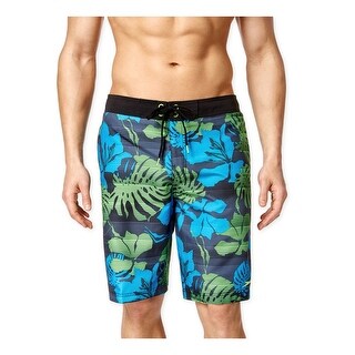 Speedo Mens Tropical Print Swim Bottom Trunks - Bed Bath & Beyond ...