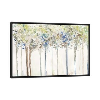 iCanvas "Indigo Ink Trees " by Allison Pearce Framed - Bed Bath ...