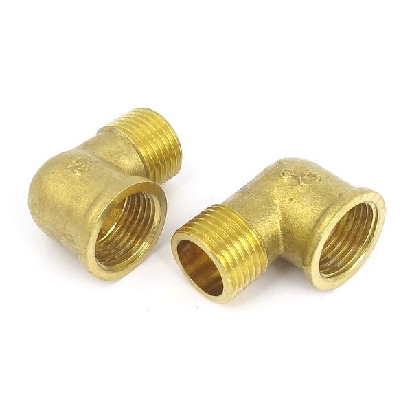 Right Angle 1/2BSP Male to Female Elbow Connector Coupler Fitting ...