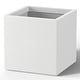 Tall Concrete Square Plant boxes / Large Indoor and Outdoor flower ...