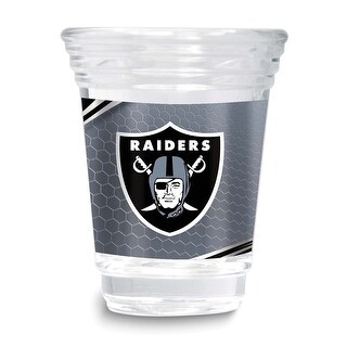 Curata NFL Las Vegas Raiders 2 Oz. Shot Glass - Bed Bath & Beyond ...