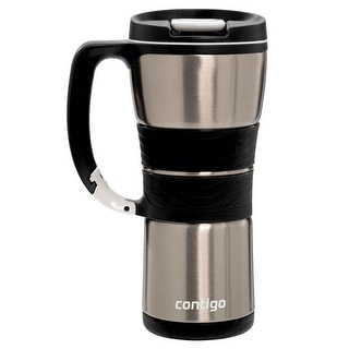 Contigo EXJ110B01 Thermalock Extreme Travel Mug, Silver, 16 Oz - Bed ...