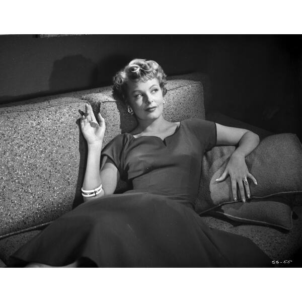 Arlene Dahl Reclining in Classic Photo Print - Bed Bath & Beyond - 25465562