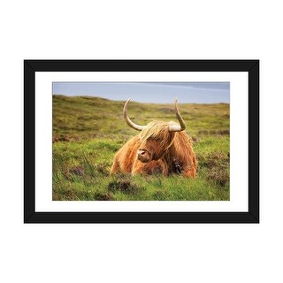 iCanvas "Highland Cow, Scottish Highlands" by Jane Rix PFA - Bed Bath ...