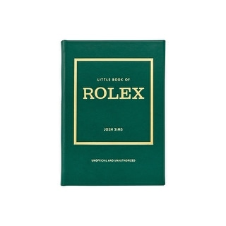 Graphic Image Little Book of Rolex Coffee Table Book, Leather, Emerald ...