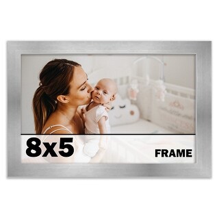 8x5 Frame Stainless Steel Silver Picture Frame - Modern Photo Frame ...