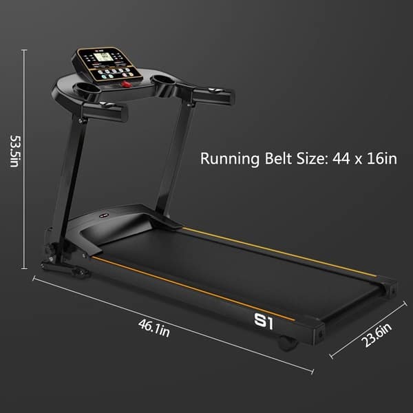 Folding Treadmill for Premium Portable Treadmill Extended Belt Fast ...