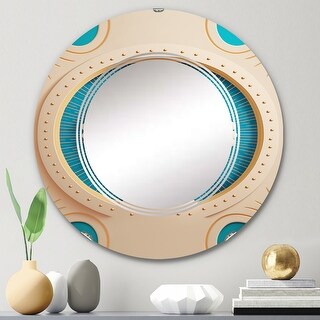 Designart 'Flourishing Golden Consciousness I' Printed Religious ...