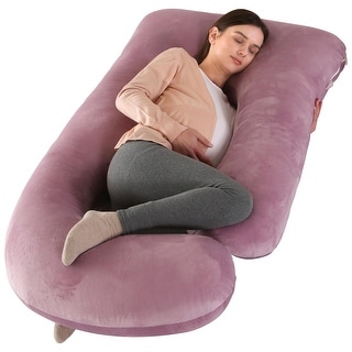 Pregnancy Pillow,57 inches U Shaped Maternity Pillow with Removable ...