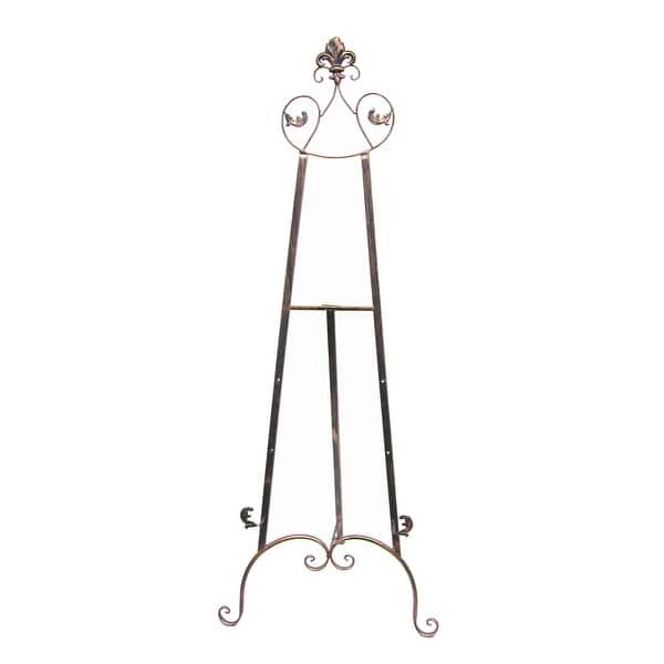 DesignStyles Decorative Metal Easel Stand Fleur-De-Lis - Bed Bath ...