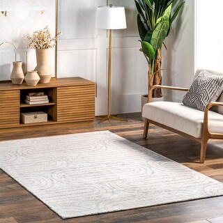 Brooklyn Rug Co Larkin Modern Geometric Tasseled Area Rug - Bed Bath ...