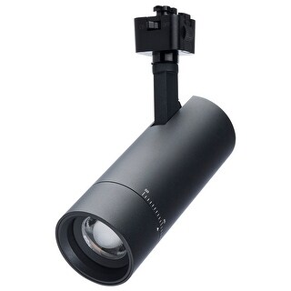 15W LED Track Head J-Style 20 to 50 Degree Adjustable Beam Spread CCT ...